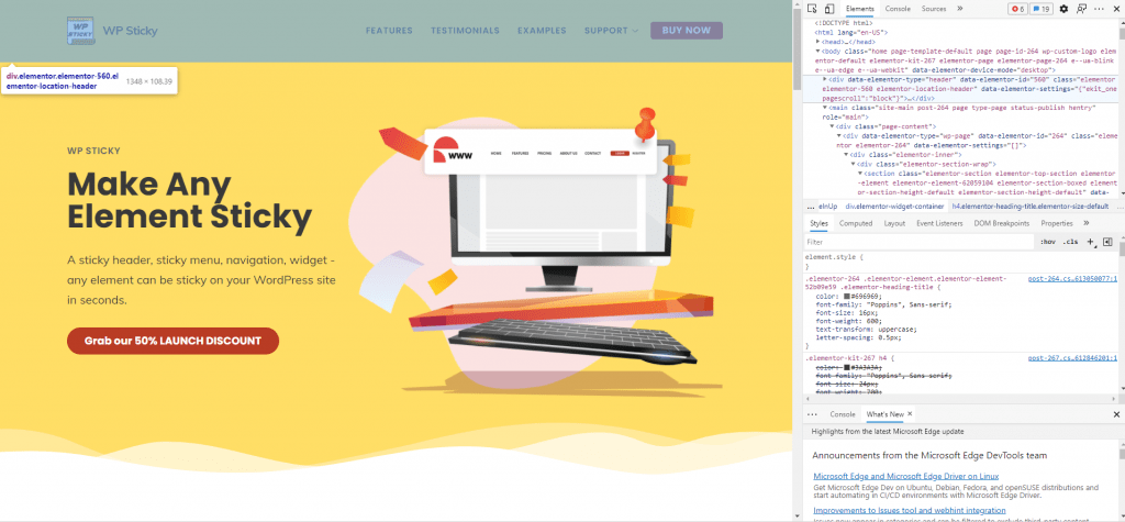 How To Make A Sticky Header In Wordpress Manually Or Using A Plugin Navthemes