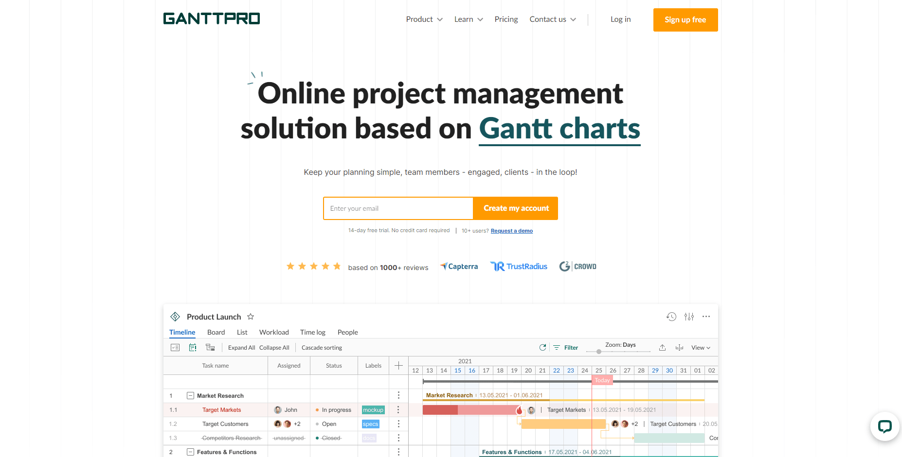 Online Gantt Chart Makers: The Best Tools for Project Planning - NavThemes