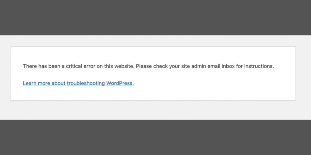 How to Access WordPress Admin with a Fatal Error Warning - NavThemes