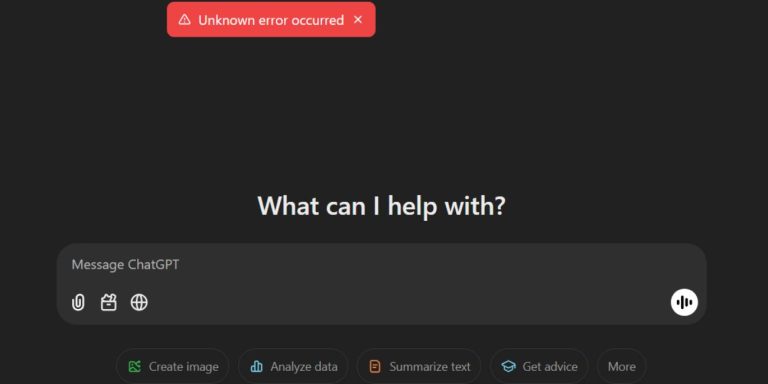 How to Fix ChatGPT Unknown Error When Uploading PDF