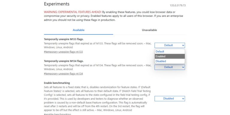 How to Enable edge://flags in Microsoft Edge to Access Its Menu