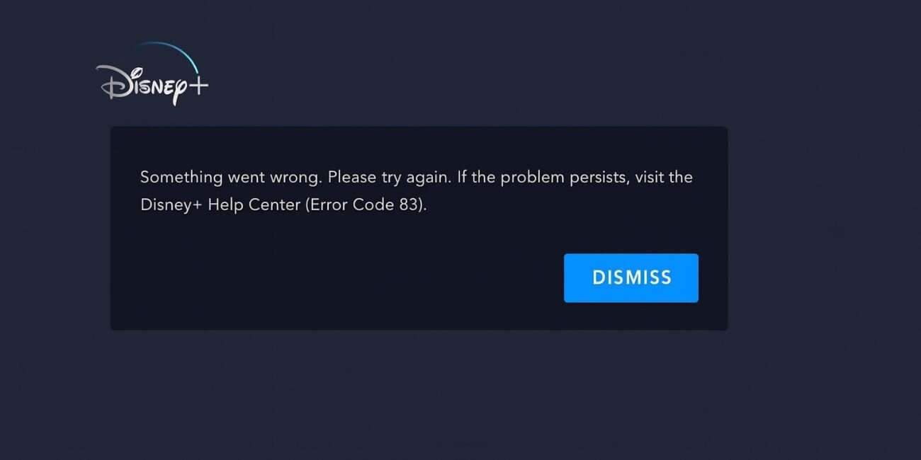 How to Fix Disney+ Error Code 83?